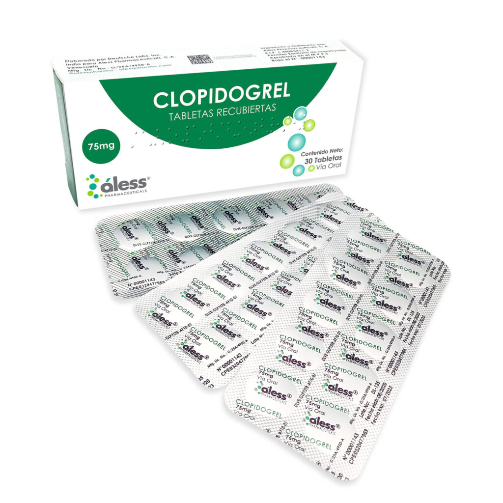 Clopidogrel 75 mg – Alesspharma Clopidogrel 75 mg – Alesspharma